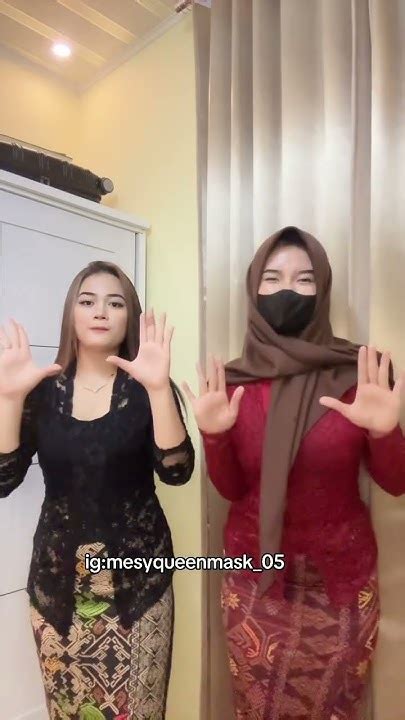 Hijab Tobrut Gede Kebaya Merah Hitam | Jilboobs Hot Pemersatu Bangsa | Tiktok Jilbob Hot ...