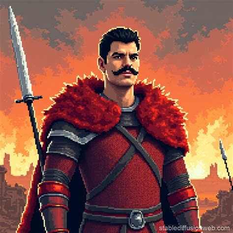 Medieval Warrior Stable Diffusion Online