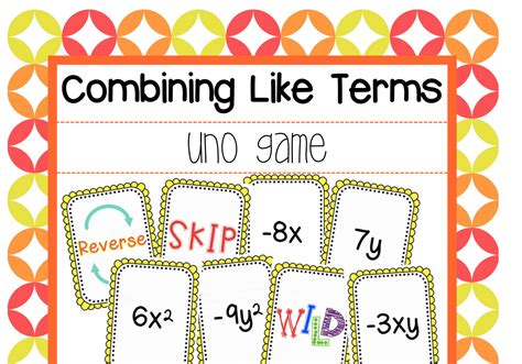 5 1 Simplify Algebraic Expression Combine Like Terms Worksheet Worksheets Library