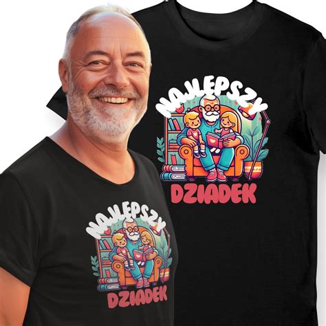 Koszulka Dla Dziadka Najlepszy Dziadek Prezent Dzień Dziadka M Kozaknadruki Moda Sklep Empik Com