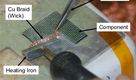 Solder Ball Removal By Low Temperature Wave Solder Fixture For PBGA Download Scientific Diagram