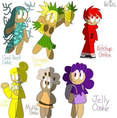 Cookie Run Ocs New Refs 1 By Cottonbuzz On Deviantart