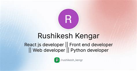 Rushikesh Kengar • Peerlist