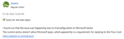 Adaptive Card Error Microsoft Qanda