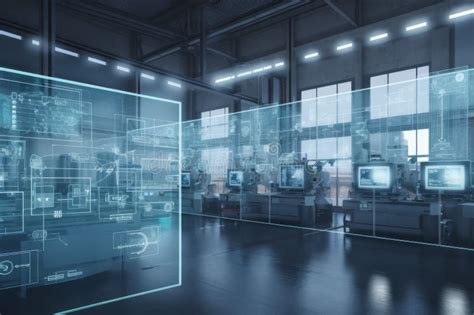 Smart Factory Generate Ai Stock Illustration Illustration Of Assembly