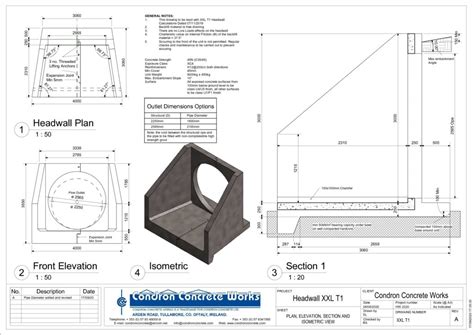 Head Wall Box Culvert Sizes