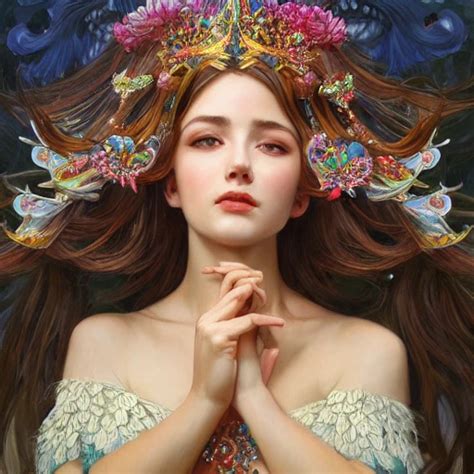 Fantasy Princess Painting