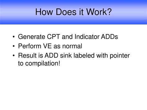 compiling bayesian networks using variable elimination ppt download