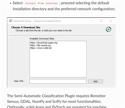 23 Qgis 中semi Automatic Classification Plugin安裝必要的更新 地學網站
