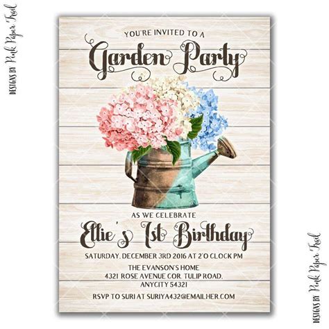 19 Garden Party Invite Ideas You Cannot Miss Sharonsable