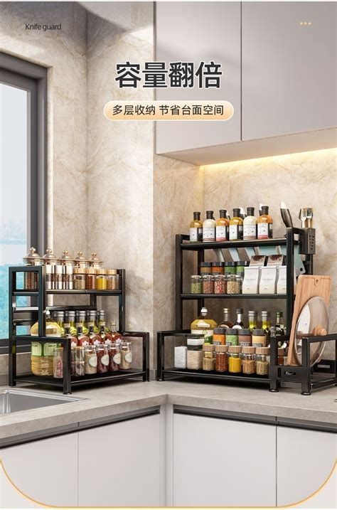 廚房收納架 廚房置物架 水槽瀝水架 碗盤瀝水架 置物架 水槽置物架 廚房不鏽鋼架 廚房層架 調味料收納 刀架 蝦皮購物