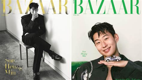 Son Heung Min Harpers Bazaar Korea April 2024