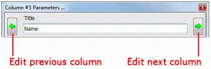 Changing Column Titles Styles And Units