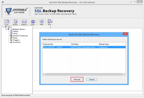 Full Backup Recovery