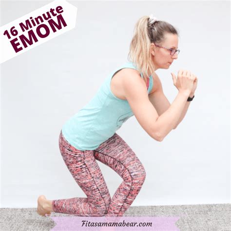 12 Minute Emom Workout At Home I With Printable And Video