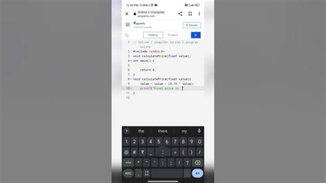 gst in c language ytshorts cprogramming coding programming college