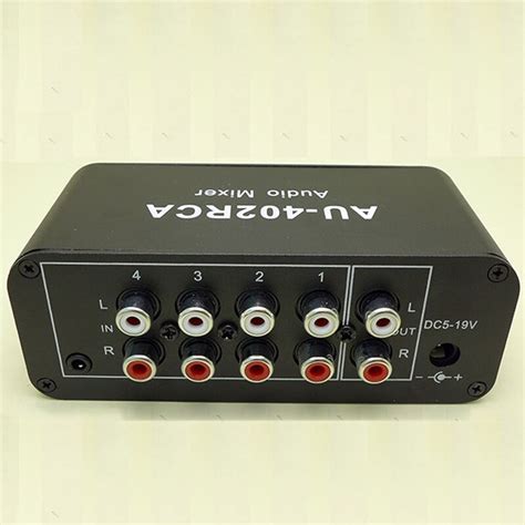 multi source rca mixer stereo o reverberator o swi grandado