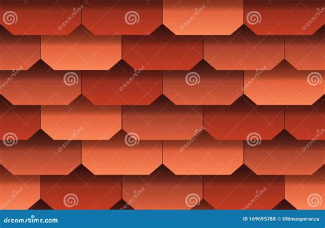 Seamless Texture Of Soft Shingles Rooftop Background Repeating Pattern