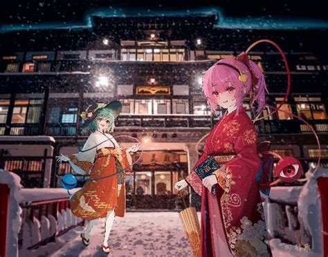 古明地恋温泉浴衣古明地觉图片尺寸8438x6644 Bobopic