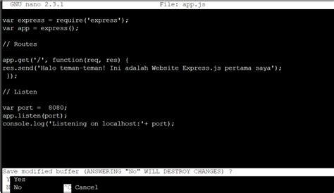 Cara Install Expressjs Di Cpanel Hosting Rumahweb