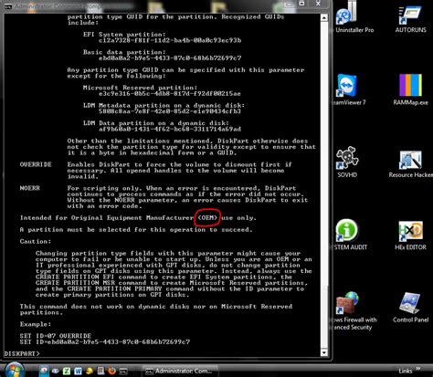 Windows How Can I Restore An Oem Hidden Disk Partition Pqservice On Disk0 Super User
