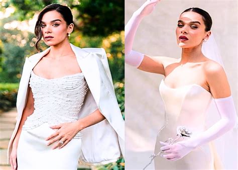 Hailee Steinfelds Timeless Bridal Look Steals Show