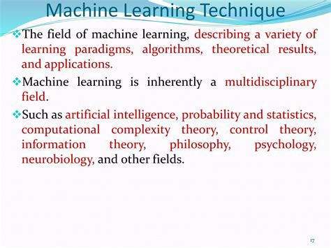 Introduction To Machine Learning Pptx Artificial Intelligence Technology And Computing