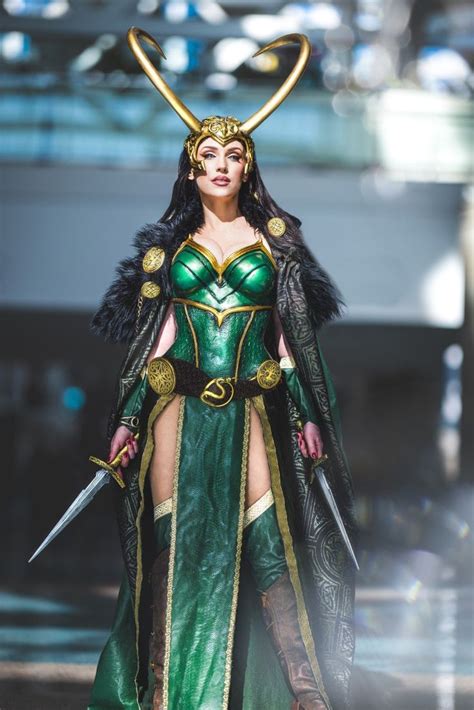 Makkelijke Vrouwelijke Loki Cosplay