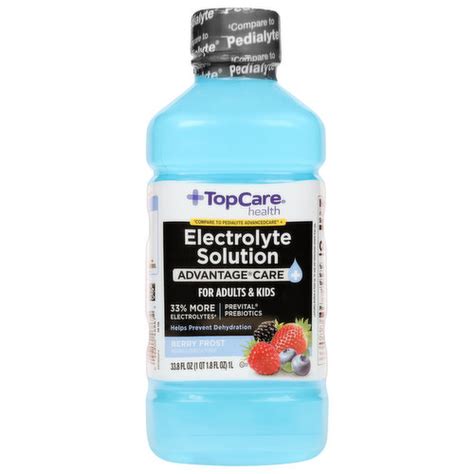 Topcare Electrolyte Solution Berry Frost Advantage Care Brookshires