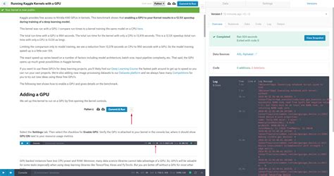 Kaggle Kernels Now Support Gpu For Free Deep Learning Fastai Course Forums