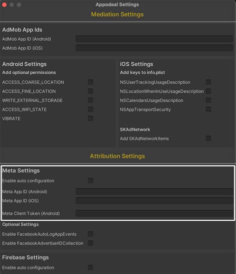 Meta Appodeal Help Center