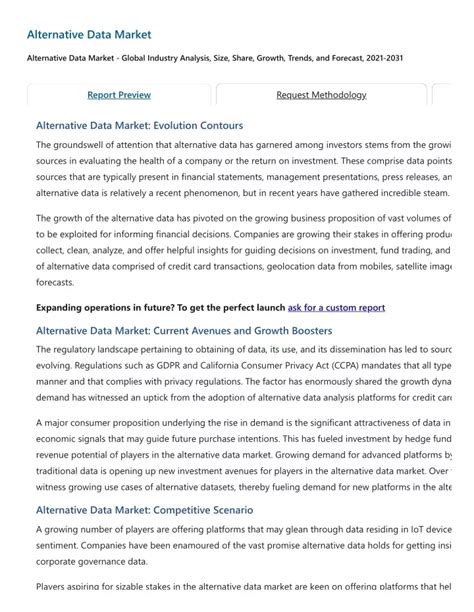 Ppt Alternative Data Market Powerpoint Presentation Free Download Id11544453