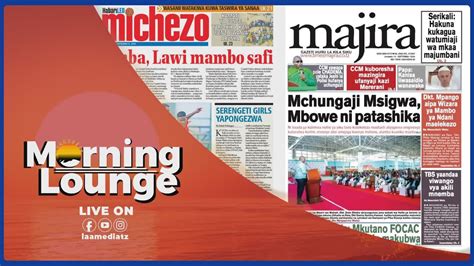 Live [morning Lounge] Kibao Azikwa Maelekezo Ya Samia Iwe Mwisho Stars Guinea Do Or Die