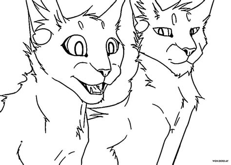 Printable Warrior Cats Coloring Pages