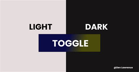 How To Create A Lightdark Theme Toggle