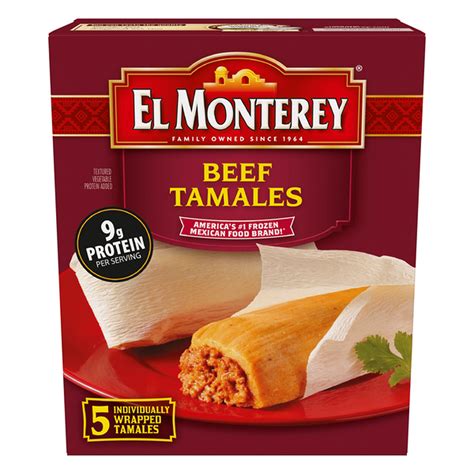 El Monterey Beef Tamales 5 Each Delivery Or Pickup Near Me Instacart