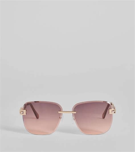 Cutest Vision Chain Link Trim Sunglasses And Windsor