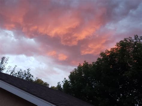Storm In St Albert Ralberta