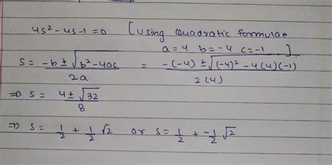 Find The Zeroes Of The Following Quadratic Polynomial And Verify The