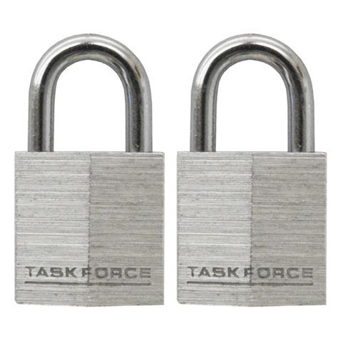 Task Force Outdoor Keyed Padlock 34 In Wide X 1 In Shackle Keyed