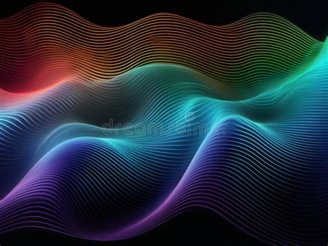 Radiowave Interference Patterns Stock Image Image Of Effect