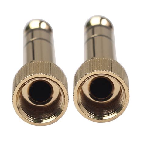 2pcs Jack 635mm Male To 35mm Female Plug Connect Grandado