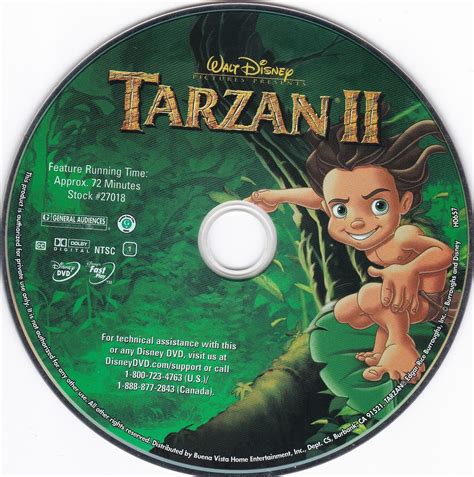 Tarzan 2 Dvd