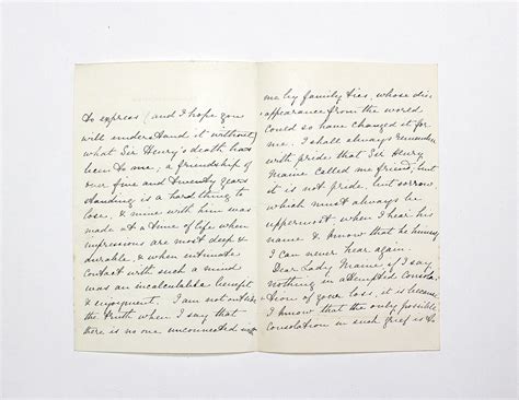 An Original Hand Written Signed Letter From Indian Diplomat Sir John