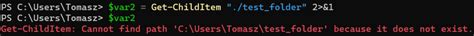 Save Output From A Powershell Command To A Variable Codeigo