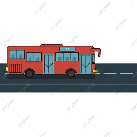 Drawn Bus Clipart Hd Png Driverless Bus Cartoon Hand Drawn Elements Cartoon Hand Draw