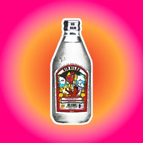 Gin Bilog Stickers Vinyl Matte Laminated Waterproof And Scratchproof