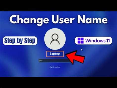 How To Change User Name Of Account In Windows 11 Easy Steps