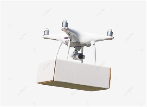 On A White Background A Quadcopter Drone Part Of An Unmanned Aircraft