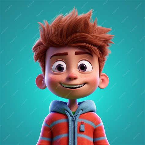 Premium Ai Image 3d Avatar Boy Character